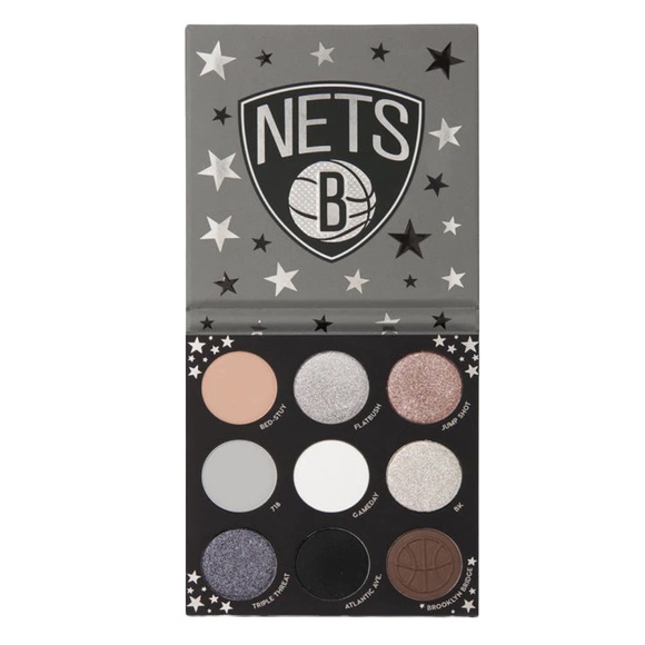 Colourpop | Makeup | Colourpop X Nba Brooklyn Nets Shadow Palette ...